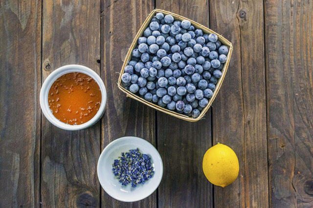 Blueberry & Lavender Jam Recipe • Lovely Greens