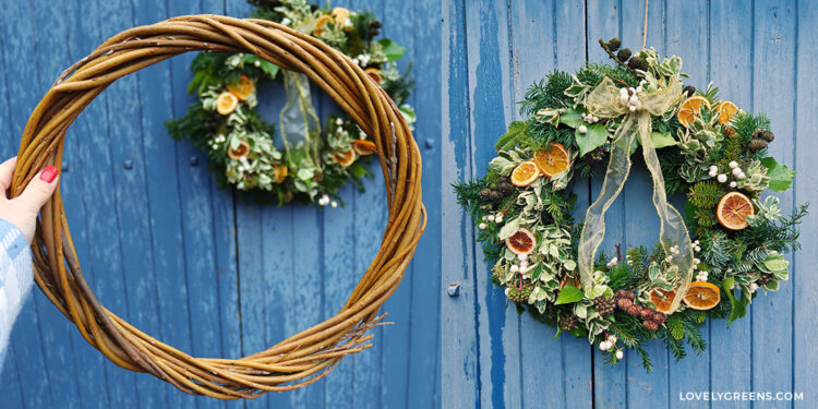 How to Make a Willow Wreath • Lovely Greens