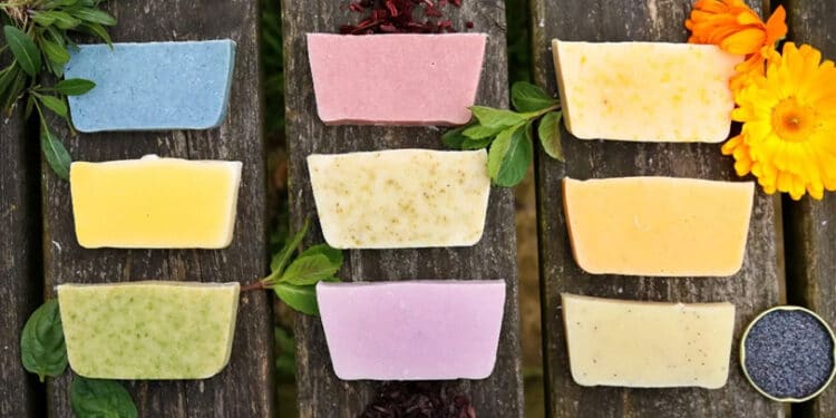 How to Naturally Color Handmade Soap + Ingredients Chart