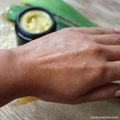 Natural Eczema Cream Recipe (Eczema Honey Copycat Recipe) • Lovely Greens