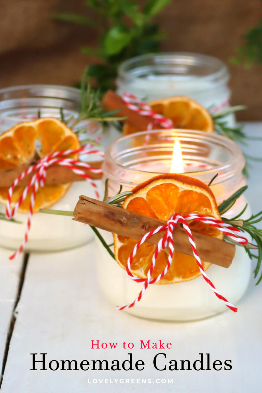 The Easiest Way to Make Homemade Candles