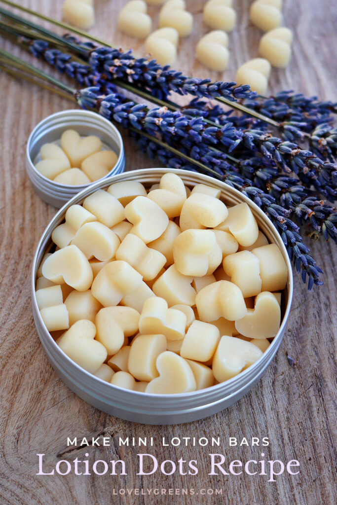 How to Make DIY Lotion Dots (Natural Solid Lotion Recipe)