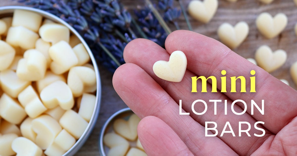 How to Make DIY Lotion Dots (Natural Solid Lotion Recipe)