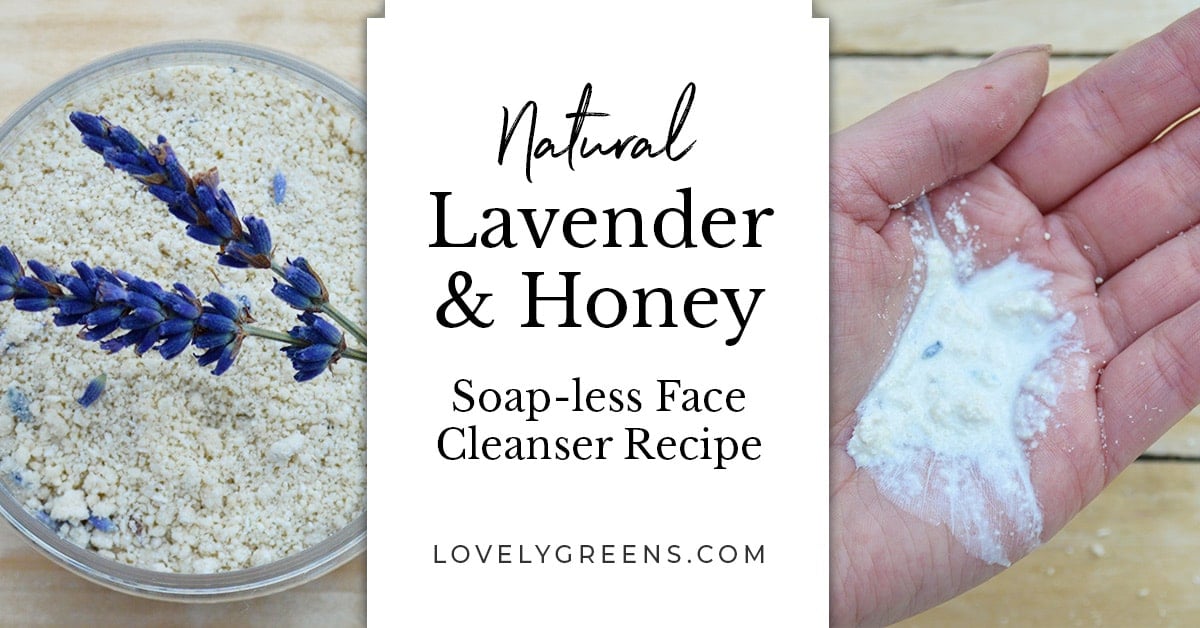 Lavender & Honey Soapless Facial Cleanser Recipe