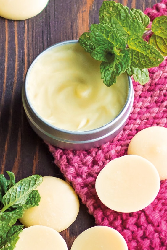 Herbal Cracked Heel Balm Recipe with Nourishing Cocoa Butter • Lovely ...